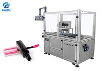 China Four Nozzles Cosmetic Bottle Servo Capping Machine with Clamp Lock for sale