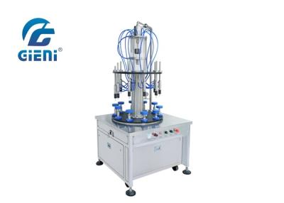 China Full Pneumatic Nail Polish Filling Machine with Vacuum Type Filling 1000-3000B/H 10-Head Rotary System for sale