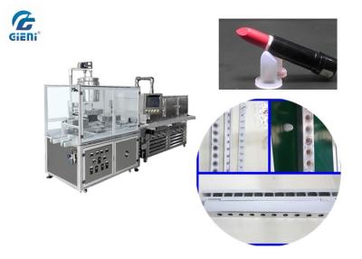 China Silicone Moulds Lipstick Filling Machine 450x200x85cm with 60-72pcs/min Output for Pearl Powder Materials for sale