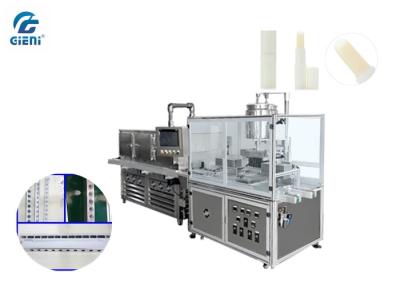 China Stainless Steel Lip Balm Filling Machine 450×200×85cm with 60-72pcs/min Output for Glitter Formulas for sale