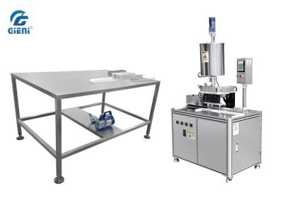China Ten Nozzles Lipstick Filling Machine With Simple Vacuum Releasing Machine for sale