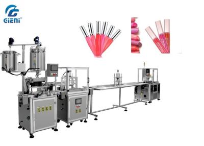 China Static Filling Lip Oil Machine 60-84pcs/Min with 20L SUS304 Tank and 12-Piece Simultaneous Filling for sale
