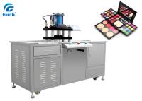 China Oil Hydraulic Type Cosmetic Powder Press Machine With Up Bottom Type for sale