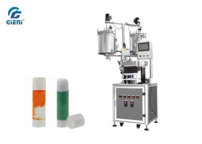 China Semi-Automatic Cosmetic Lip Balm Filling Machine 12 Nozzles 7ml Capacity 3.8KW Power for sale