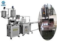 China Semi-Automatic Stainless Steel Mascara Filling Machine - 60-84 PCS/Min Capacity, 20L Tank for sale