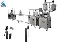 China SS 304 Semi-Auto Mascara Filling Machine with Feeder & Capper - 20L Tank Capacity, 60-84 PCS/Min Output for sale