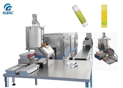 China High Speed Lip Balm Making Machine 9KW AC380V with French 5P Compressor for Cosmetic Production for sale