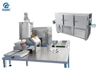 China Manual Single Head Lip Balm Filling Machine with 9KW Power and 5P Compressor for Hot Melt Production for sale