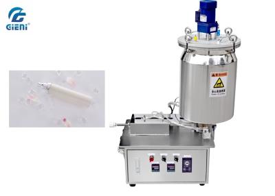 China Semi-Auto Cosmetic Toner Filling Machine with 15L Dual Layer Tank and AC220V Power for sale