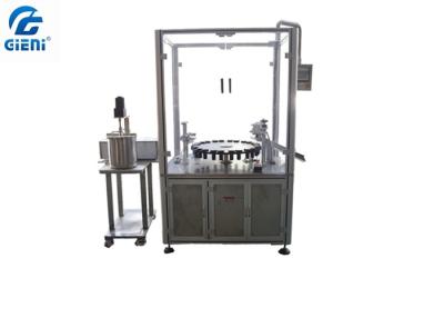 China Rotary Liquid Eyeliner Filling Machine JPF Model 20-26pcs/min Capacity AC220V Industrial Cosmetic Equipment for sale
