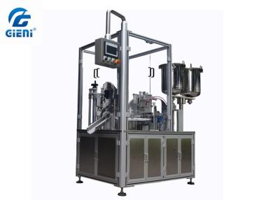 China JRM Automatic Lip Gloss Filling and Capping Machine 24-30pcs/min with 15L Tank for sale