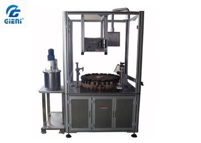 China Semi-Auto Rotary Eyeliner Filling Machine 20-26pcs/min Capacity AC220V for Liquid Eyeliner Production for sale