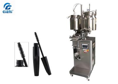 China JMF Semi-Auto Mascara Filling Machine for High Viscosity Materials - 20L Tank, 22-28pcs/min Output for sale