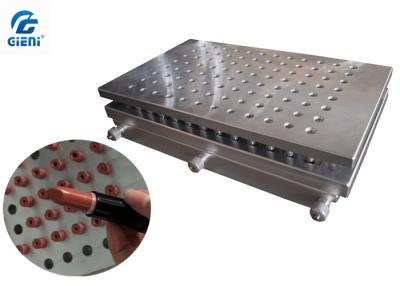 China 96 Cavities Aluminum Manual Lipstick Mold for Cosmetic Filling Machine - 8mm to 12.7mm Custom Sizes for sale