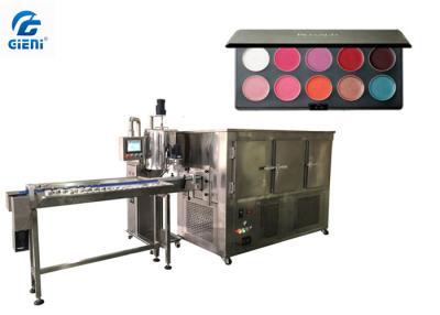 China Pan Lipstick Filling Machine , Gear Pump Color Cosmetic Filling Equipment for sale