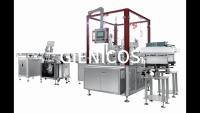China Air Pressure 0.4-0.6MPa Nail Polish Filling Equipment with Capping and Labeling function for sale