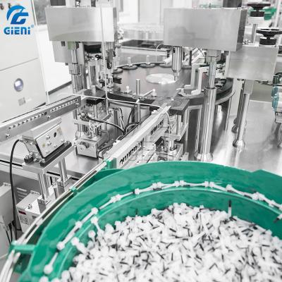 China Automatic Gel Polish Filling Machine 20-30 BPM Capacity 5-20ml Stainless Steel Rotary System for sale