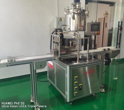 China 20L Heating Tank  JSFL Single Nozzle Lipstick Lipbalm Filling Machine 20-30pcs/min for sale
