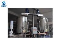 China 6 Cavities Pen Type Lipstick Filling Machine With Two 20L Material Tank for sale
