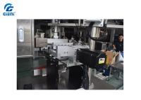 China 6 Cavities Pen Type Lipstick Filling Machine With Two 20L Material Tank for sale