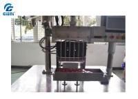 China 6 Cavities Pen Type Lipstick Filling Machine With Two 20L Material Tank for sale