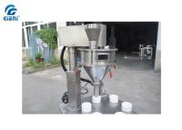 China Semi - Auto Screw Loose Powder Filling Machine JLF-2 Single Nozzle for sale
