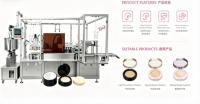 China Automatic Cushion Filling Machine with Manual Sponge Placement and Four Nozzle Servo Filling for BB Cream Production for sale