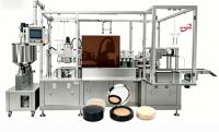China Intelligent Pressure Detection Cushion Filling Machine with Reverse Ring Pressing System for High Speed 48PCS/Min Compact Production for sale