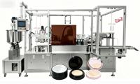 China High Speed 48PCS/Min NBR Sponge Cushion Filling Machine with Visual Inspection and Four Nozzle Servo Filling for sale