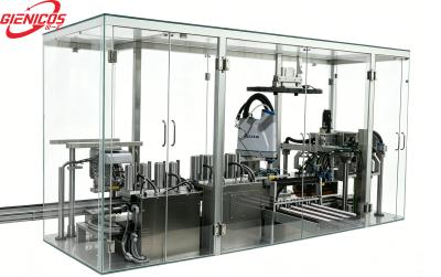 China High-Speed Automatic Cushion Filling Machine with 40PCS/Min Production Capacity and Four Nozzle Servo Filling for Cosmetic Manufacturing for sale