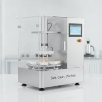 China Ergonomic Rotary CC Cream Filling Machine with Dust-Free Operation and Low Noise (<75dB) for Safe Cosmetic Production for sale