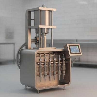 China Small Batch Hot Filling Machine with Tank Lift Up Down and Precision Dosing for Full Path Heating for sale