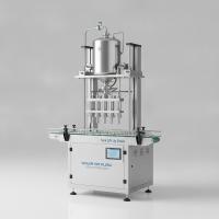 China Vacuum Hot Filling Machine with Vacuum Deaeration and Tank Lift Up Down for Precision Cosmetic Filling for sale