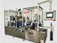 China JQH-02 High Speed Lipgloss Filling Machine with 80 PCS/MIN Output and Rotary Capping System for sale