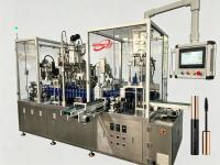 China JQH-02 High Speed Automatic Lipgloss Filling Machine PCS/MIN Servo Piston Filler   Cosmetic Packaging Line for sale