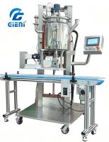 China Reliable Hot Filling Machine with Tank Lift Technology, Mitsubishi Servo Drives, and SUS316L Stainless Steel for sale