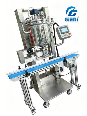 China Small Batch Hot Filling Machine with Tank Lift Up Down and Precision Dosing for Full Path Heating for sale