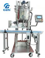 China Heated Hot Filling Machine with Tank Lift Technology, Full Path Heating, and Servo Driven Piston for Cosmetic Products for sale