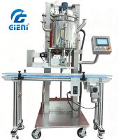 China Sanitary Hot Filling Machine with SUS316L Stainless Steel Tank Lift Up Down and Full Path Heating for Cosmetic Filling for sale