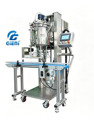 China High Speed Hot Filling Machine with Tank Lift Technology and Servo Driven Precision for Cosmetics for sale