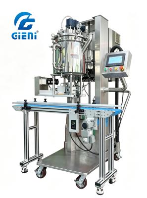China Single Nozzle Lip Balm Filling Machine with Tank Lift and Precise Dosing for Hot Fill Applications for sale