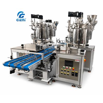 China HFM-8N50L Eight Nozzle Automatic Hot Filling Machine 50L Tank High Output Inline Production for sale