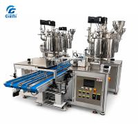 China HFM-12N80L Twelve Nozzle Industrial Hot Filling Machine 80L Tank 60-80 bottles/min Max Output for sale
