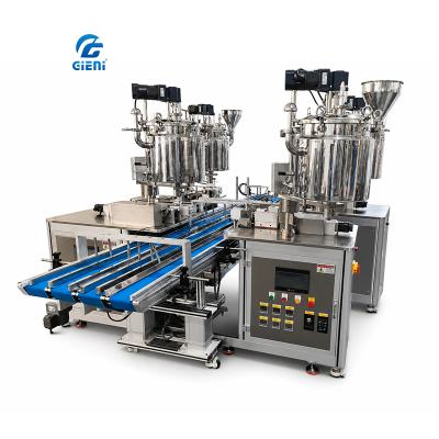 China HFM-10N60L Ten Nozzle High-Speed Hot Filling Machine 60L Tank 40-60 bottles/min Production Line for sale