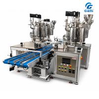 China HFM-100L Large Capacity Hot Filling Machine 100L Tank 12 Nozzles Industrial Grade Continuous Production for sale