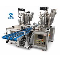 China HFM-FC Integrated Hot Filling Capping Machine 8 Nozzle Automatic 30-50 bottles/min Compact Design for sale