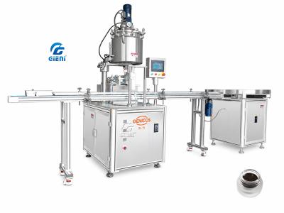 China EGR-4H-HFL 4-Nozzle High Speed Servo Drive Hot Filling Machine for Lip Gloss Tubes 100 Tubes/Min Touch Screen PLC for sale