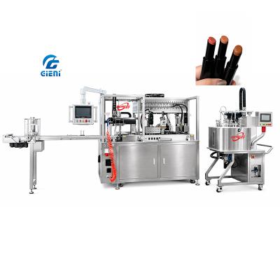 China GLU-900 Sub-Zero Cooling Lipstick Filling Machine KANGSHIJIE Compressor -20°C 900pcs/h Production for sale