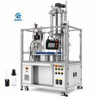 China 6 Nozzle Lip Gloss Filling Machine with 1800 BPH Speed and Stainless Steel 304 Construction for sale