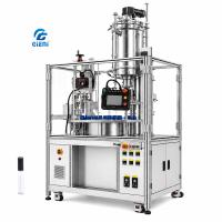 China High Precision Lip Gloss Filling Machine with 900 BPH Speed Ceramic Rotary Valve and Automated CIP System for sale